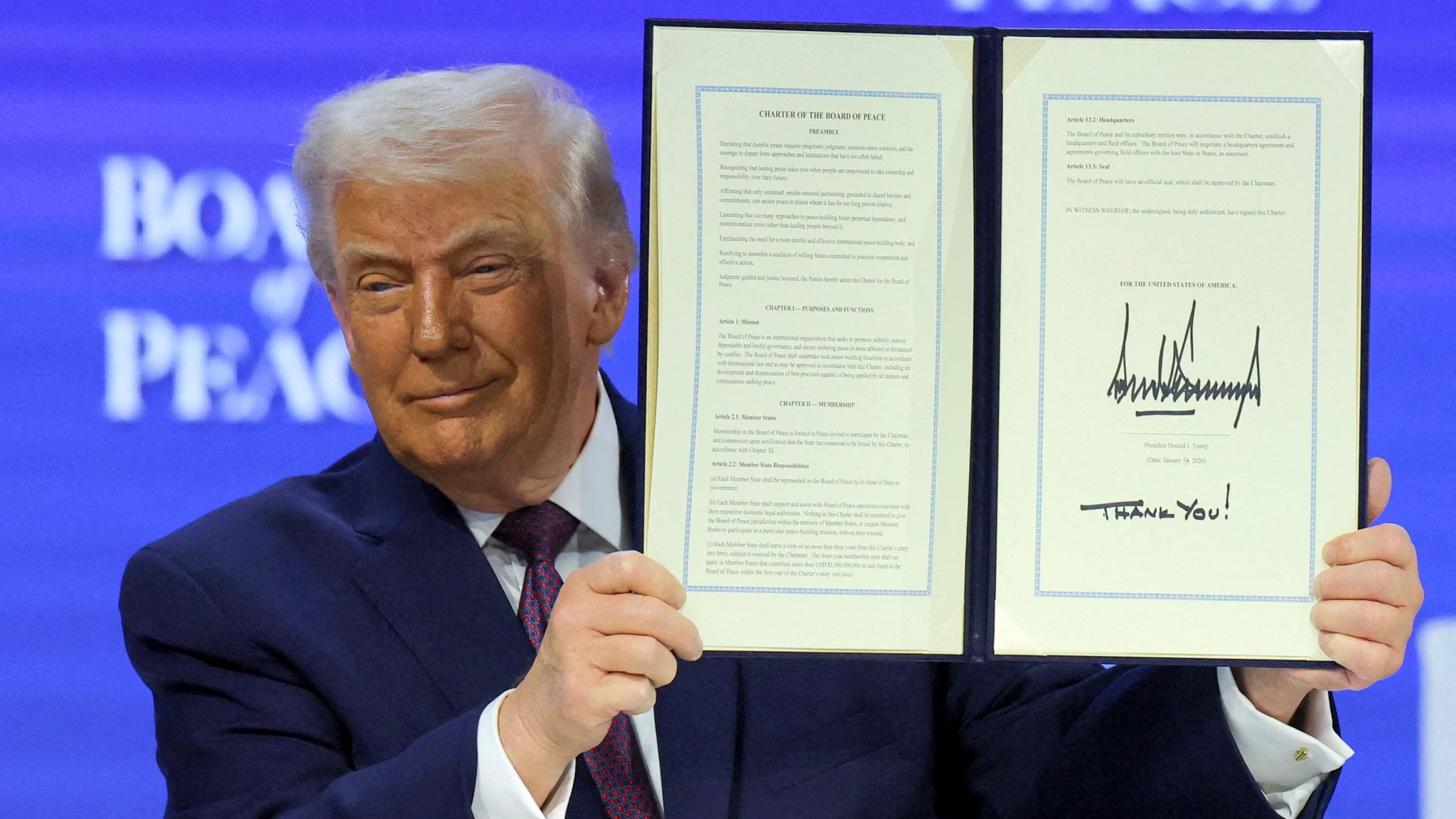 TRANSCEND MEDIA SERVICE » The Full Text of Trump’s ‘Board of Peace’ Charter